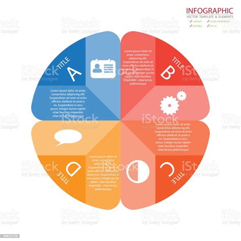 벡터 원형 화살표 인포 그래픽을 설정합니다 다이어그램 그래프 프레 젠 테이 션 및 차트에 대 한 템플릿 옵션 부품 단계 또는 프로세스와 비즈니스 개념 추상적인 배경입니다 0