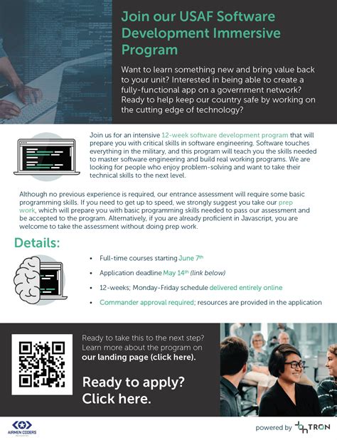 12 Week Coding Course Program United States Air Force Rairforce