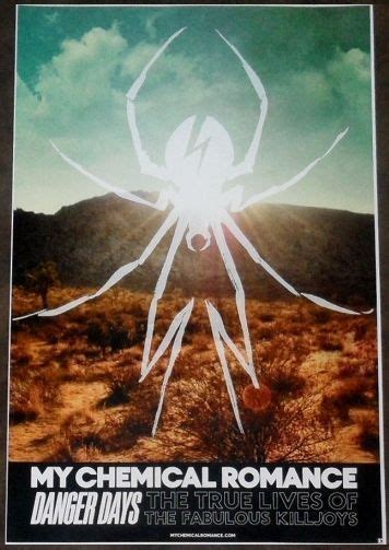 My Chemical Romance Danger Days Ltd Ed Discontinued Rare New Poster Mcr