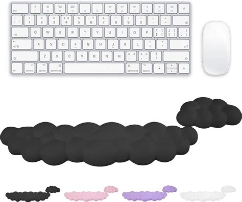 Amazon Com Keyboard Cloud Wrist Rest Pad Cloud Mouse Arm Wrist Rest Cute Memory Foam Palm Rest