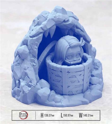 Nezuko Stl File 3dstl Model Stl 3d Printer Model 3d Printing 3d Digital