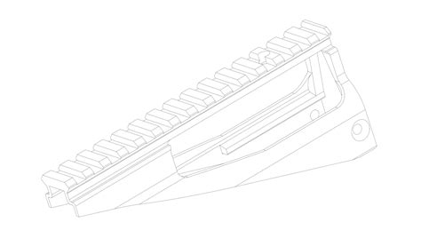 Fn Scar Ssr Rail Extension Reproduction Black Hills Designs