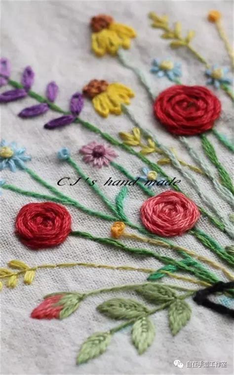 刺繡專題，四種中階刺繡針法教程完美呈送，別錯過，分享和收藏吧 每日頭條