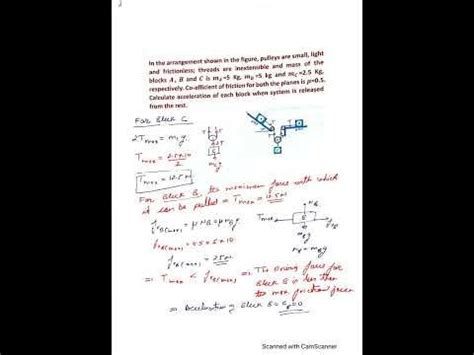 IIT JEE Mains And Advanced Block Tension Friction Problems Neet Jeemain Jeeadvance Physics