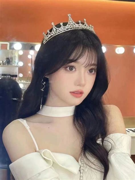 Crystal Crown With Princess Crown High Level Bride Wedding Headpiece