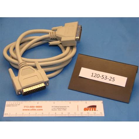 Ofi Testing Equipment Inc Cable 25 Pin Male To Male 10 Feet