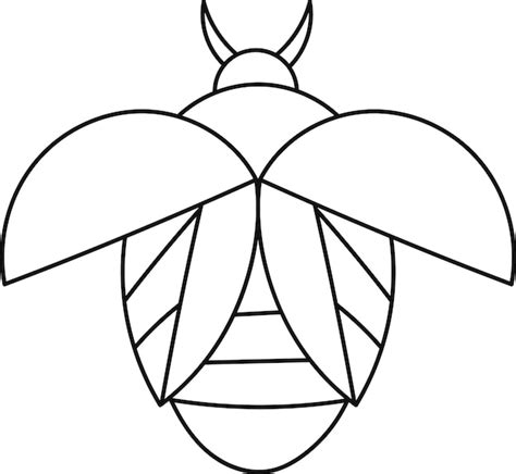 Premium Vector Bug Flying Insect Lined