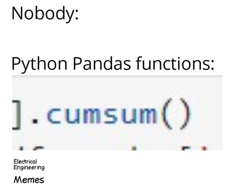 Cumsum R Programmerhumor