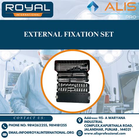 External Fixation Set At Best Price In Jalandhar Punjab Royal