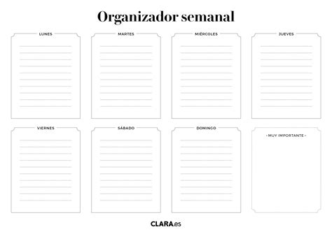 Planner Semanal Com Horarios Para Imprimircronograma Planner Semanal