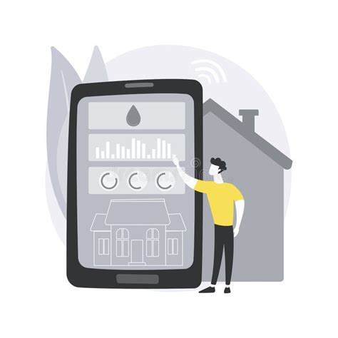Water Contamination Detection System Abstract Concept Vector