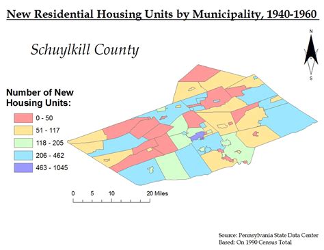 Map Of Schuylkill County