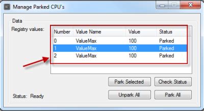 Neilmarshalles Enable Or Disable Cpu Core Parking In Windows