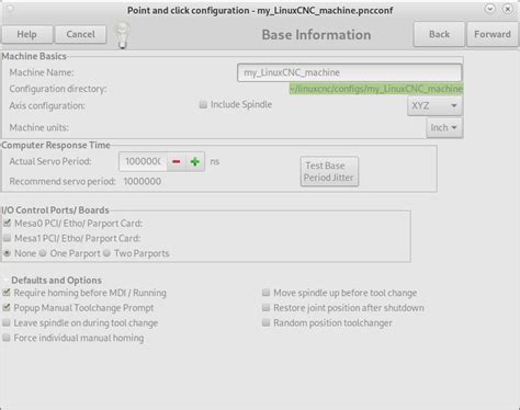 Guidance Needed Initial LinuxCNC PncConf Setup LinuxCNC