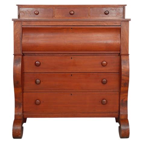 Antique American Empire Chest Of Drawers For Sale At 1stdibs