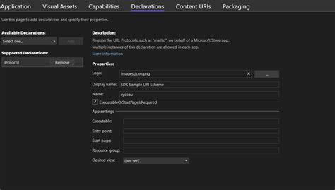 Are Custom Protocol Activation Docs Uptodate Unoplatform Uno Discussion Github
