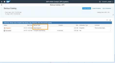 Sap Hana 2 0 Sps 02 Whats New Database Backup An Sap Community