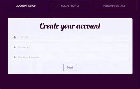 35 Free Multi Step Forms Html And Css