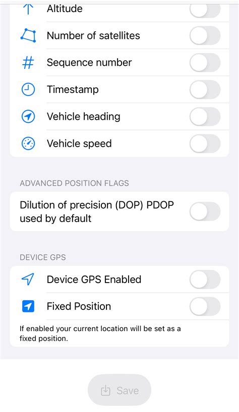 How To Completely Disable Position Updates Rmeshtastic