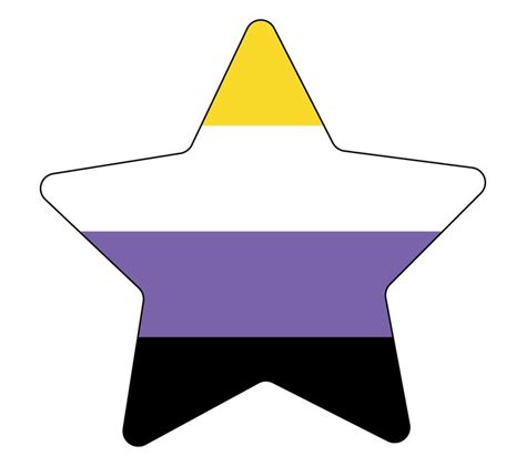 Non Binary Flag Vector Art Icons And Graphics For Free Download
