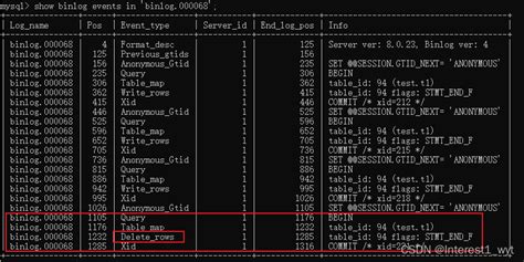 mysql通过binlog恢复或回滚数据 mysql binlog 回滚 CSDN博客