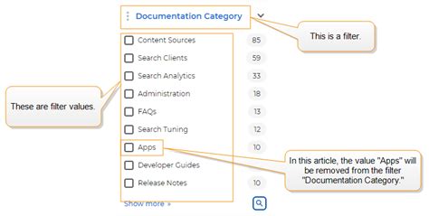 Exclude Values From Filters