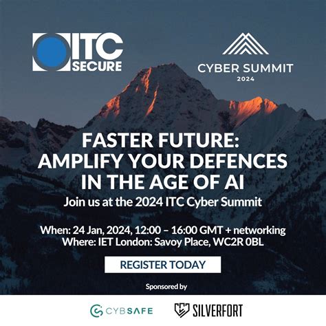 Itc Secure On Linkedin Itccybersummit Cybersecurity Ai Techtrends Ciso