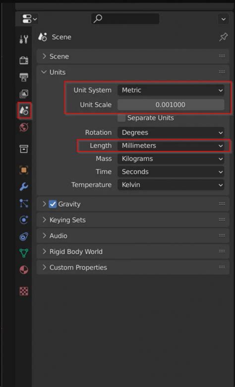 Switching Scale To Mm In Blender DIY Dabbles