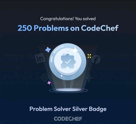 Abhijeet Sahu On Linkedin Codechef Codingmilestone Problemsolving