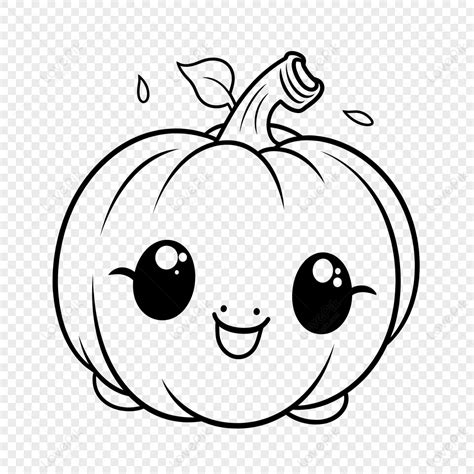 귀여운 호박 색칠 페이지 티파니 개요 스케치 드로잉 벡터공장표정 Png 일러스트 무료 다운로드 Lovepik