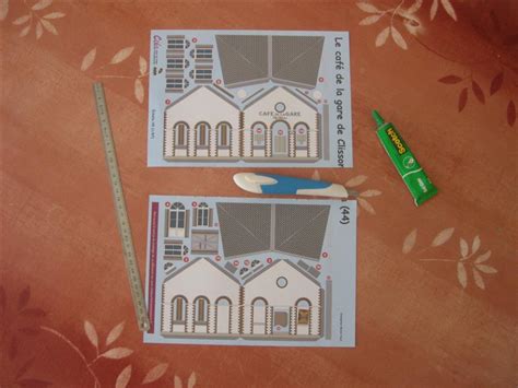 Assemblage Maquette Papier Carton