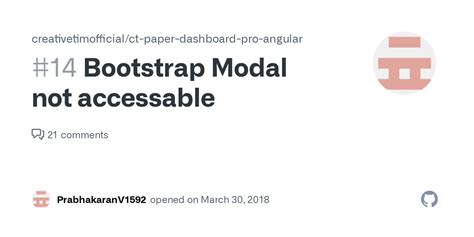 Bootstrap Modal Not Accessable · Issue 14 · Creativetimofficialct