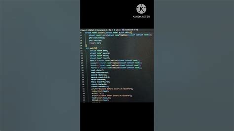 insertion a node at beginning lnsertion a list shorts coder c
