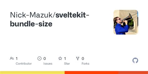 Github Nick Mazuksveltekit Bundle Size