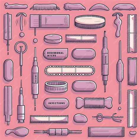 Ai Photo Of Hormonal Contraceptive Methods Premium Ai Generated Vector
