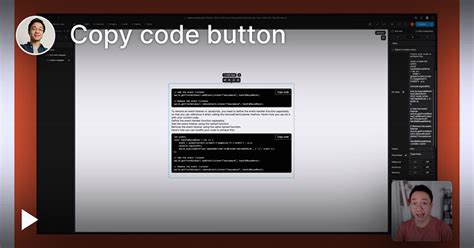 how to create a rich text block that has a code block that can be copied how do i weweb