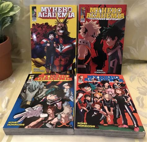 My Hero Academia Kohei Horikoshi Manga Comic Volume Set English