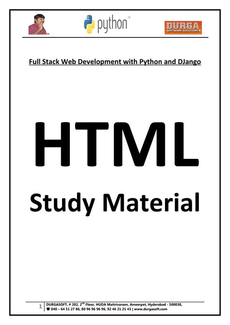 Solution Html Notes By Durga Sir Studypool