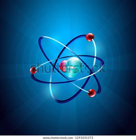 Chemical Elements Structure Atom Chemistry Abstract Stock Vector Royalty Free