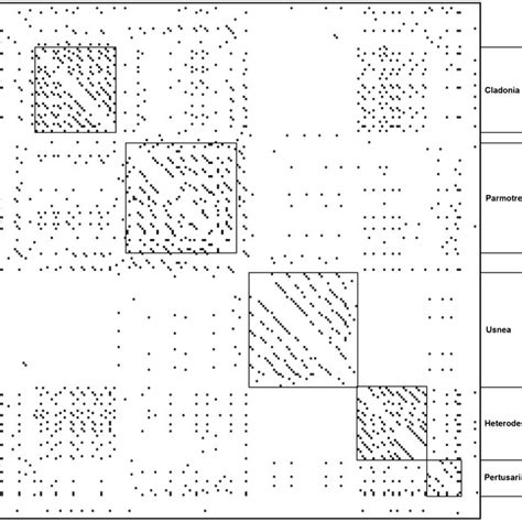 Pairwise Similarity Matrix Of The Resulting Bit Score From Comparison Download Scientific
