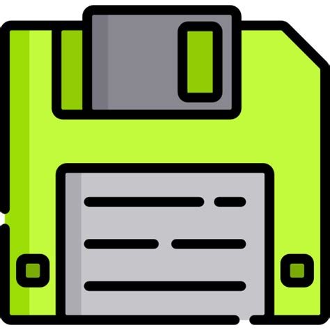 Floppy Disk Special Lineal Color Icon Floppy Disk Special Lineal Color Icon