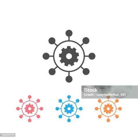 프로젝트 관리 벡터 아이콘 세트입니다 픽셀 완벽한 벡터 그래픽 허브 앤 스포크 모델에 대한 스톡 벡터 아트 및 기타 이미지 허브 앤 스포크 모델 연결 가득 찬