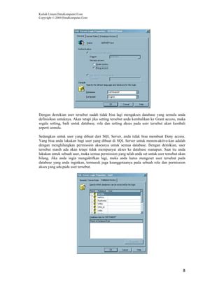 Sql Server Security PDF