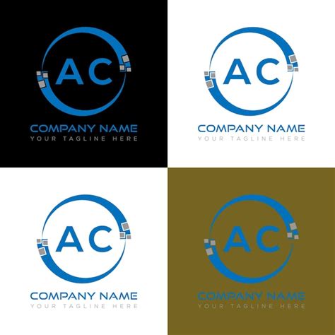 Premium Vector Ac Initial Modern Logo Design Vector Icon Template
