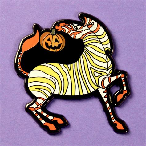 Musings At Minkiewicz Studios Llc Halloween Zigby Enamel Pin Sale