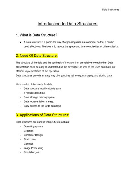 Ds Note Pdf String Computer Science Integer Computer Science