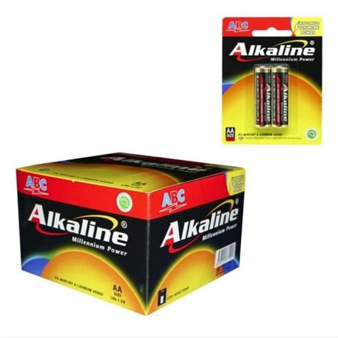 Jual Batu Baterai A Dan A Merek Alkaline Harga Per Satu Set Satu Set Isi Batu Baterai