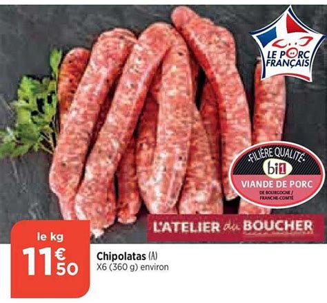 Promo Chipolatas Chez Atac ICatalogue Fr Promo Chipolatas Chez Atac ICatalogue Fr