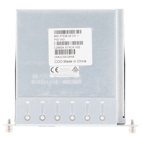 Cisco Catalyst 2960x Flexstack Stack Module C2960x Stack