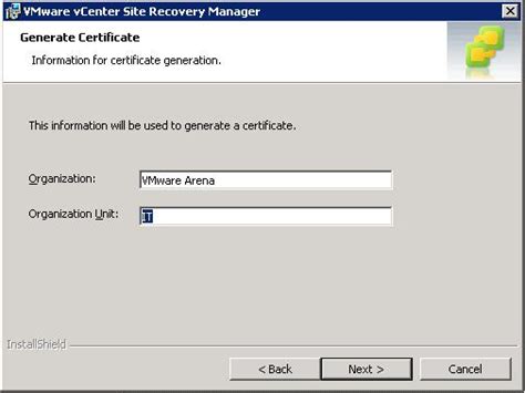 VMware Site Recovery Manager SRM 6 0 Part 2 VMware SRM 6 0 Installation